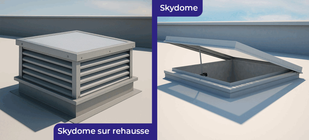 Skydome vs Skydome sur rehausse : Quelle solution choisir